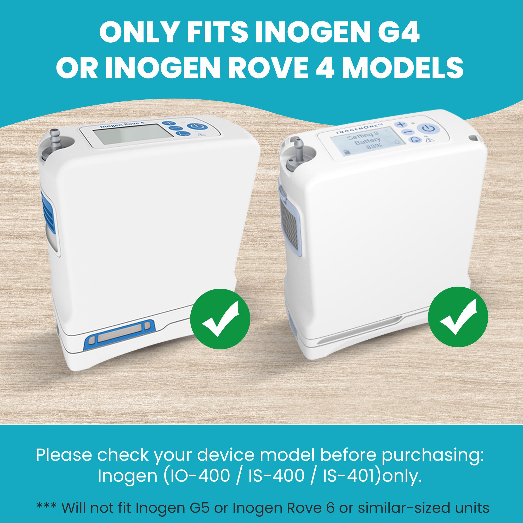Inogen One G4 Backpack Ultralightweight, Zippered Bottom, Mesh Panels ...