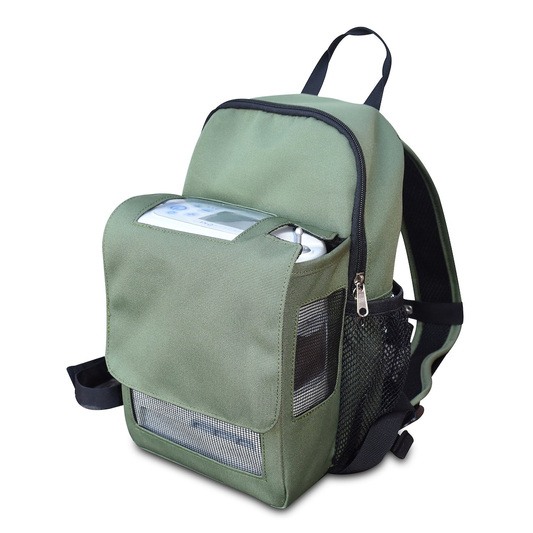 Inogen One G5 Slim Backpack W/storage for Inogen G5 Accessories - Green ...