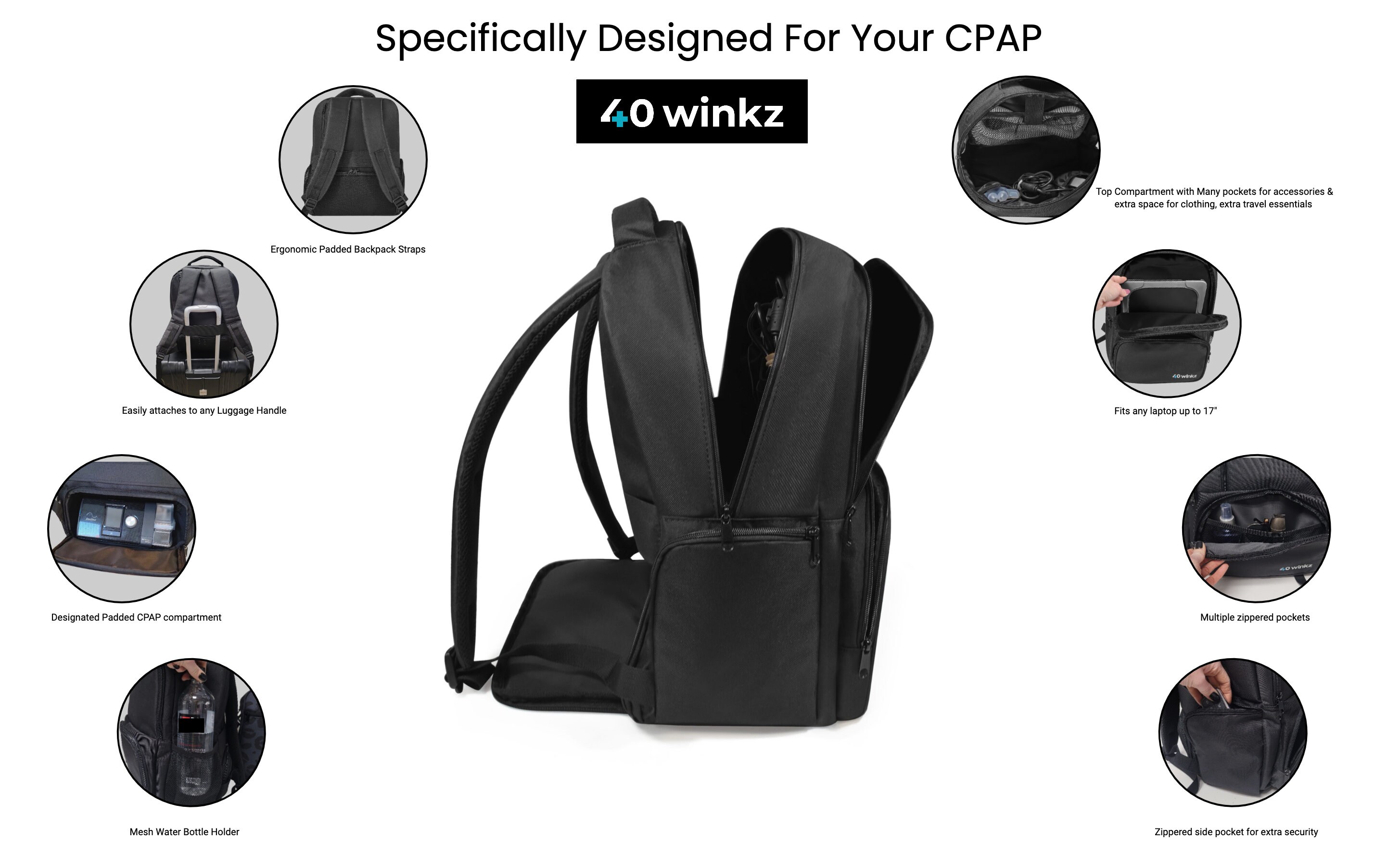 CPAP Travel Backpack: Compatible With Airsense & Dreamstation - Etsy