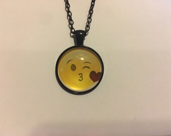 Emoji necklace | Etsy