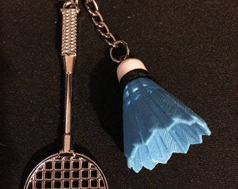 Shuttlecock Keychain Birdie Keychain Racket Keychain Badminton | Etsy