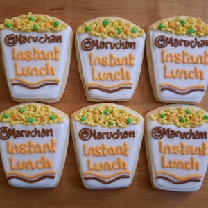 Ramen Maruchan Inspired Sugar Cookies - Etsy