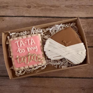 TA-TA to My Tatas Mastectomy Breast Reduction Get Well Soon Sugar ...