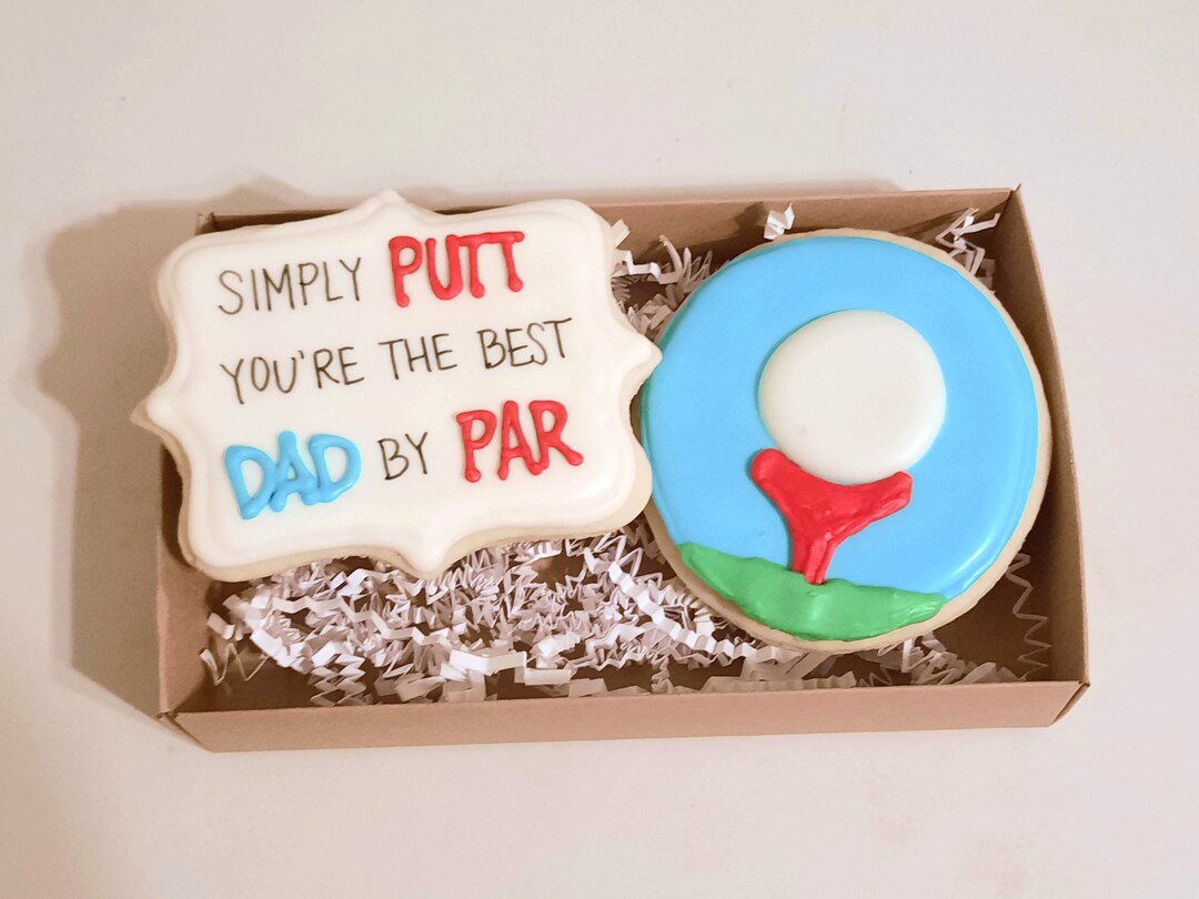 Simply Putt, You're the Best Dad by Par Father's Day Sugar Cookies - Etsy