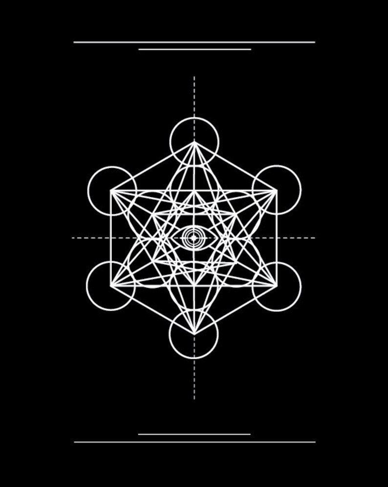 Third Eye Geometric 8x10 Instant Download - Etsy