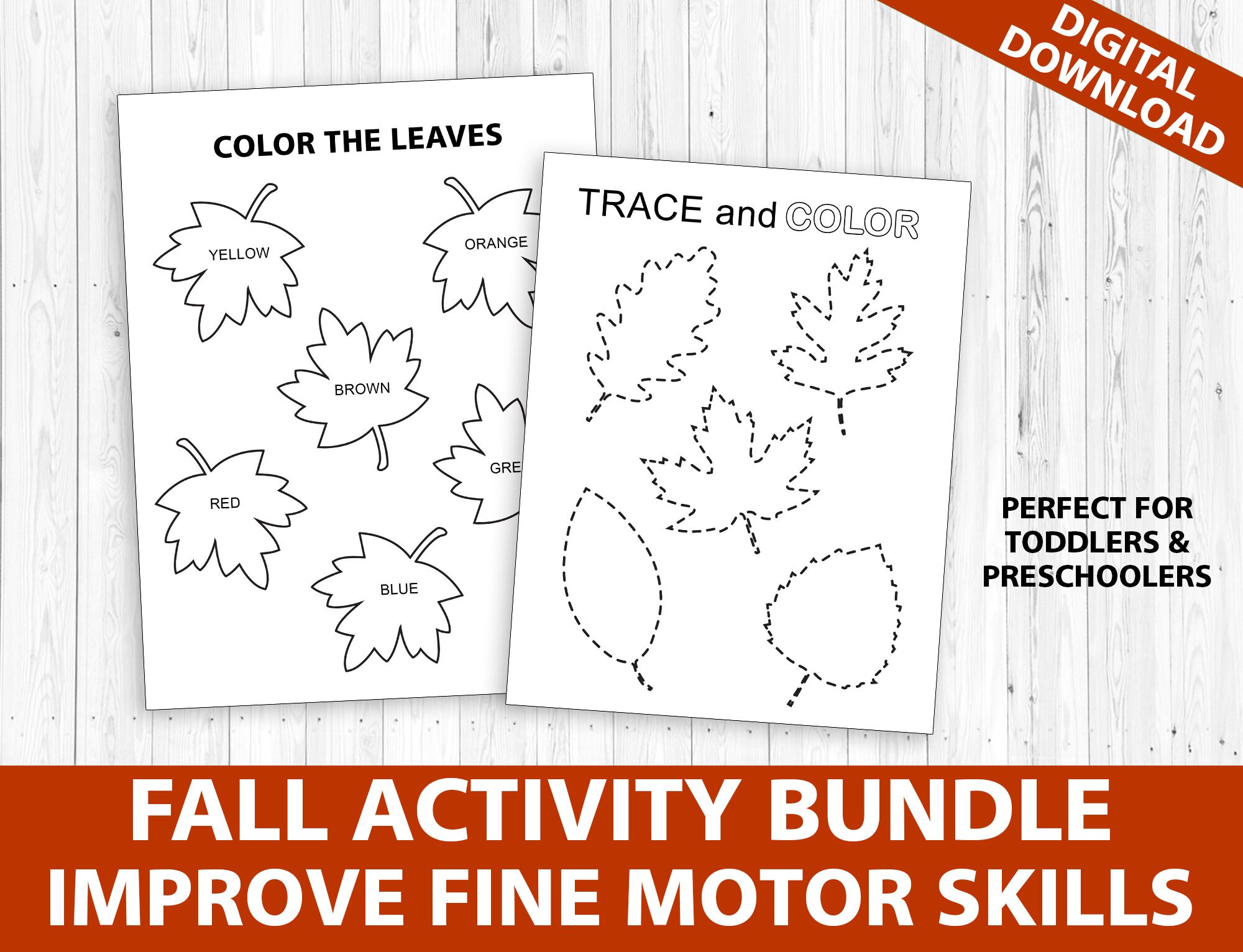 Fall Activity Printable | Preschool Printable Activity | Autumn ...