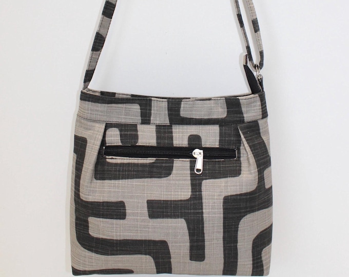 Floral Denim Crossbody Bag, Washable Shoulder Purse, Foldable Travel ...