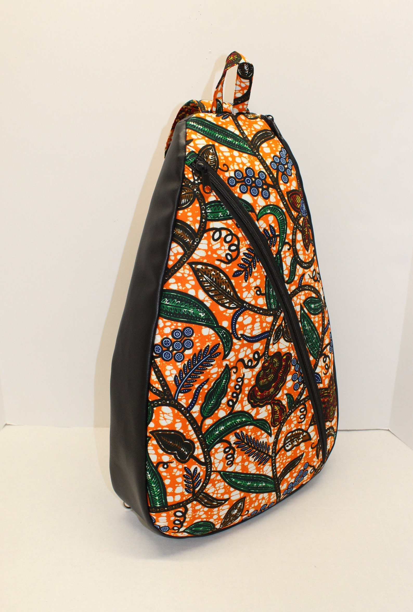 Unisex Sling Bag Backpack African Print Backpack Ankara - Etsy