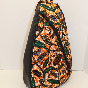 Unisex Sling Bag, Backpack, African Print Backpack, Ankara Sling Bag ...