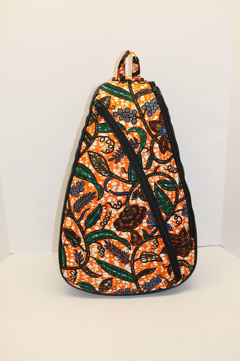 Unisex Sling Bag Backpack African Print Backpack Ankara - Etsy