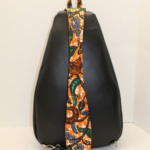 Unisex Sling Bag, Backpack, African Print Backpack, Ankara Sling Bag ...
