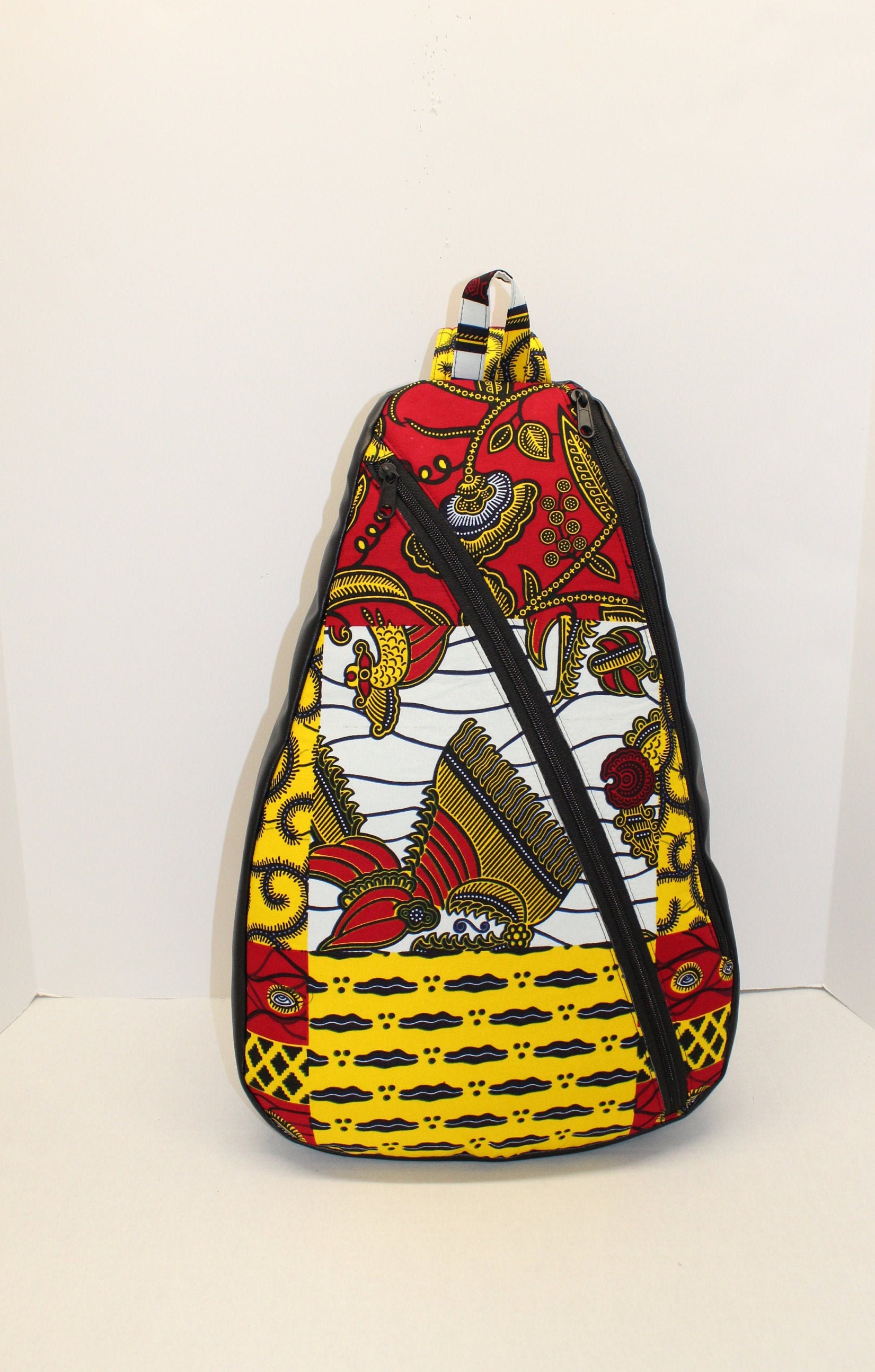 African fabric Backpack Unisex Sling Backpack African Print | Etsy