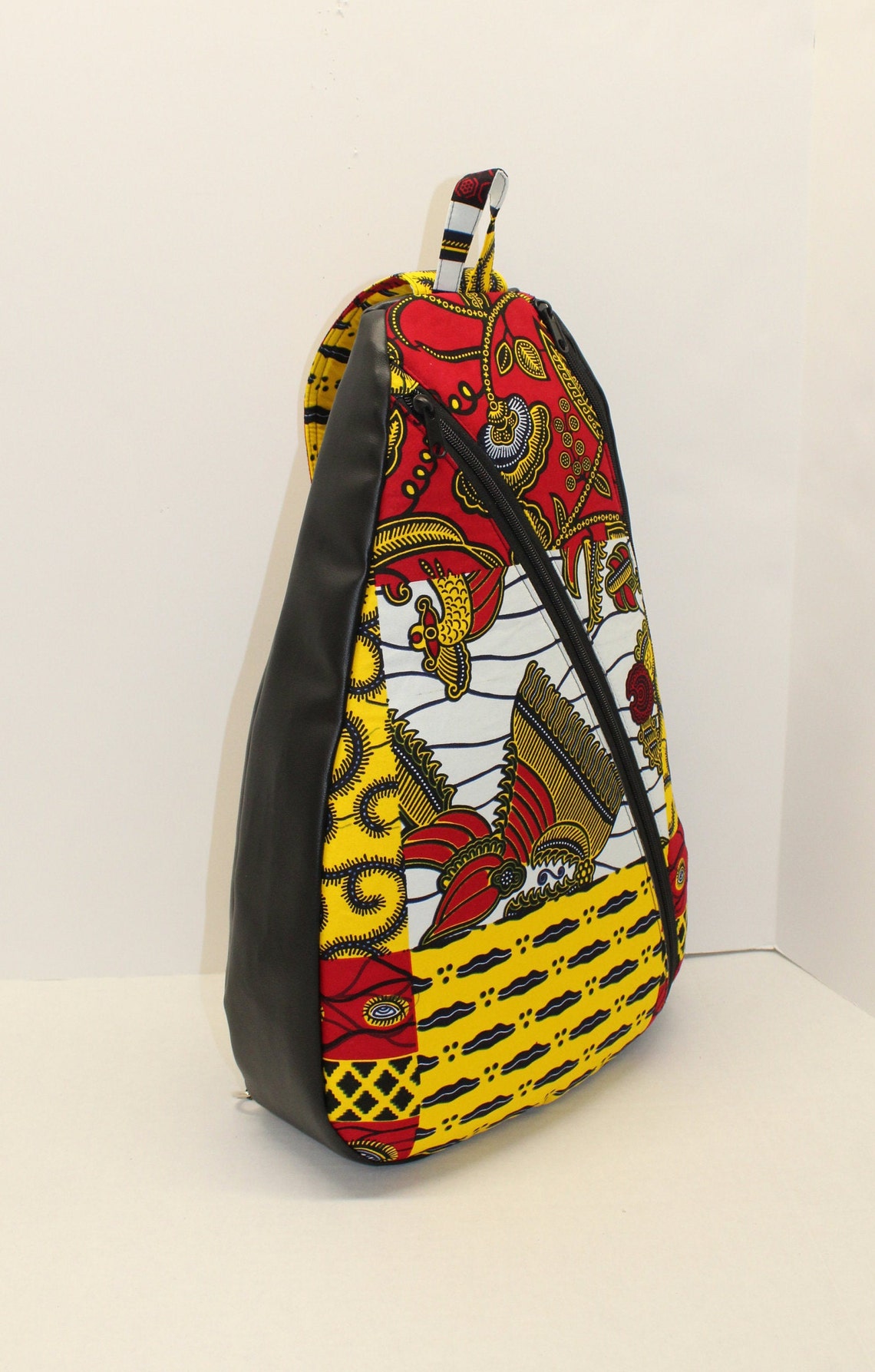 African Fabric Backpack Unisex Sling Backpack African Print - Etsy