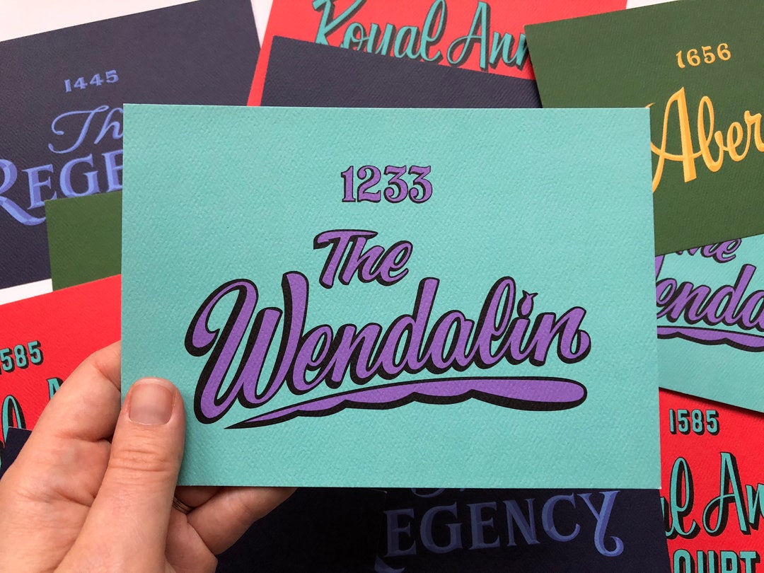 Postcards or Art Print Featuring Vancouver Apartment Lettering for ...