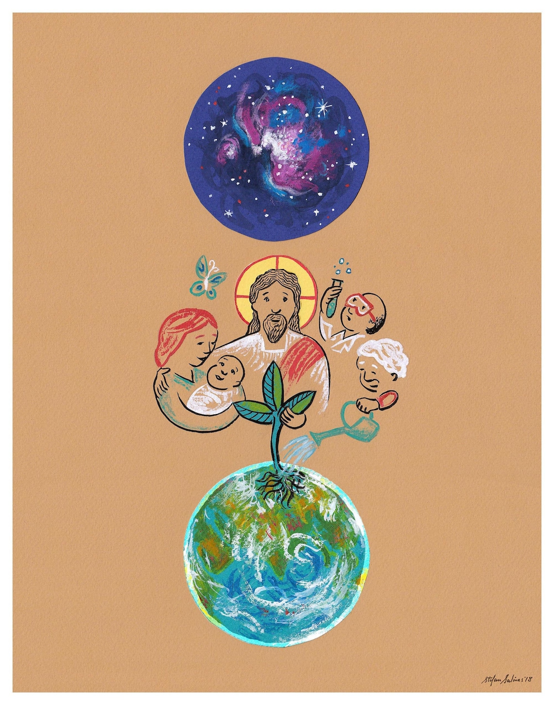 Care for God's Creation Giclée Print - Etsy