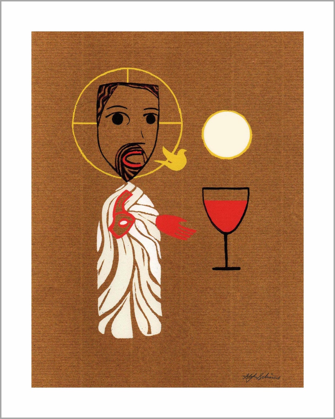 Communion Giclée Print - Etsy
