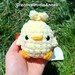Crochet Mini Chick Plushie: Handmade Amigurumi Toy - Etsy