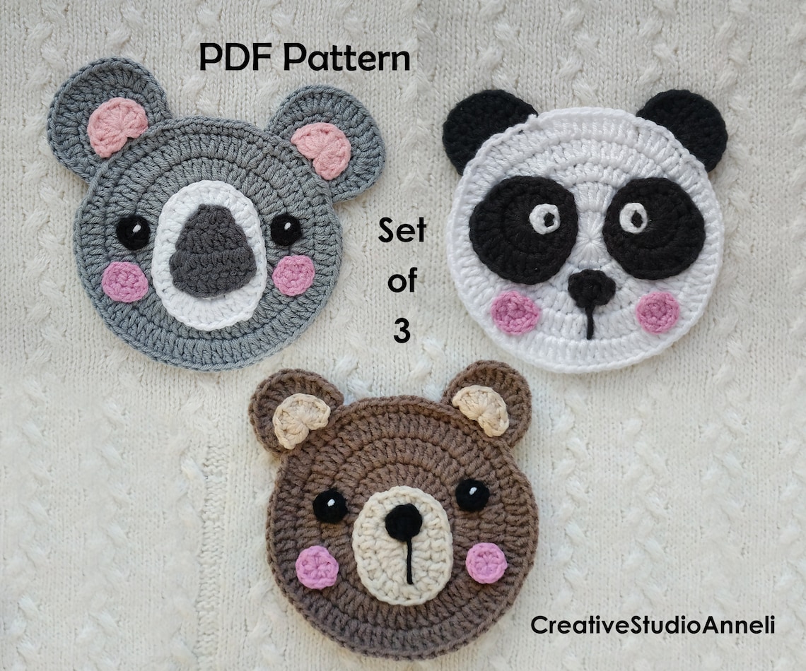 Crochet Pattern/ INSTANT PDF DOWNLOAD/ Crochet Applique | Etsy