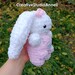 Crochet Fluffy Bunny Plushie/ Cutie Rabbit Plush/ Amigurumi/ - Etsy