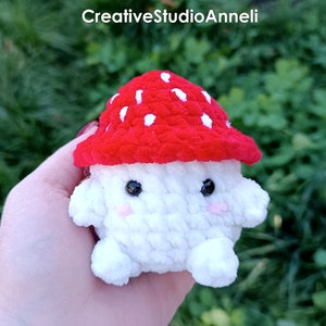 Crochet Mini Mushie Bois/ Mushie Plush Toy/ Mushroom Gift/ Mushroom ...
