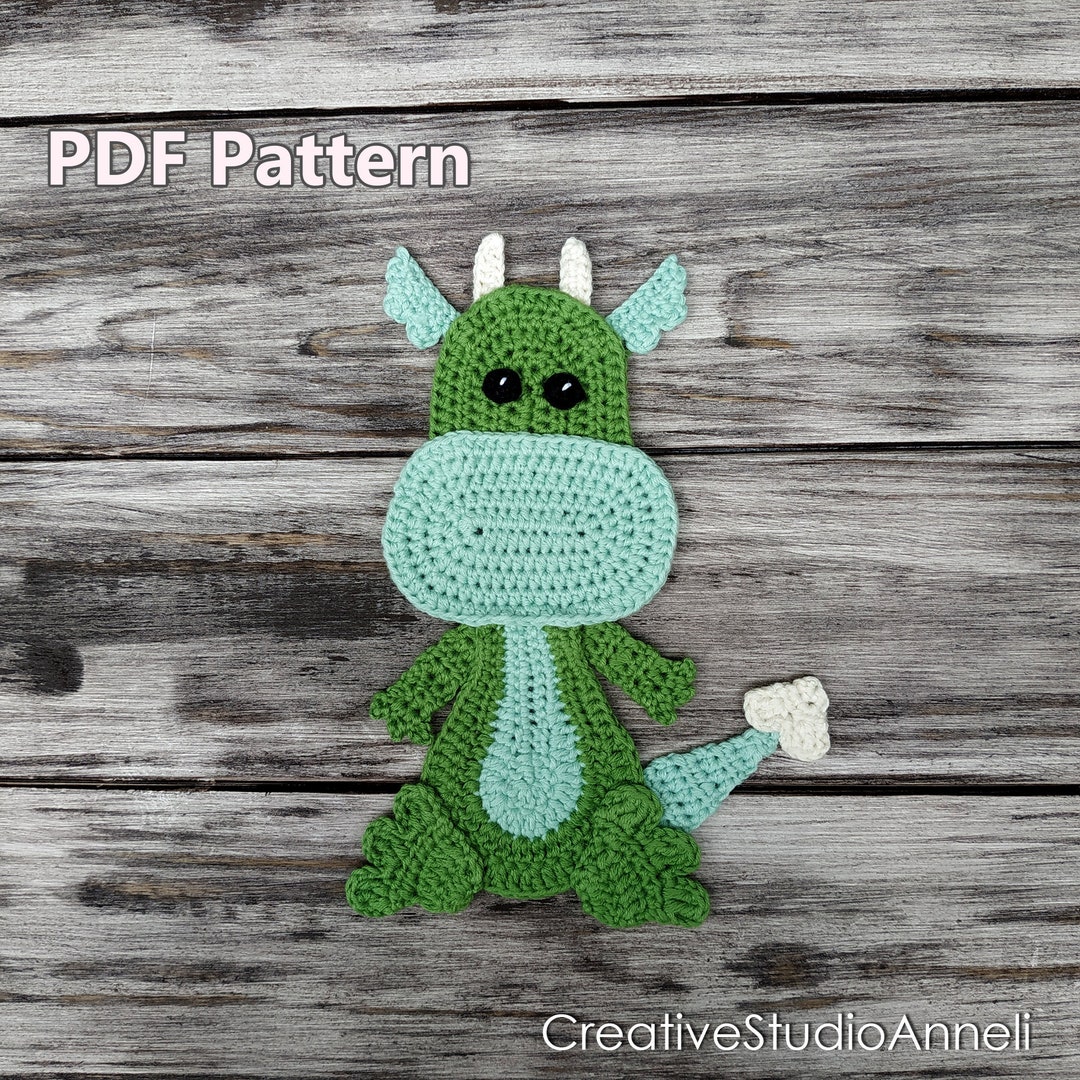 Crochet Pattern/pdf/ Crochet Applique Pattern/ Crochet Baby Applique ...