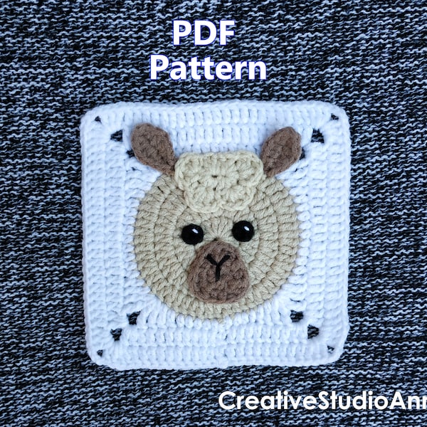 Alpaca Crochet Blanket Pattern - Etsy