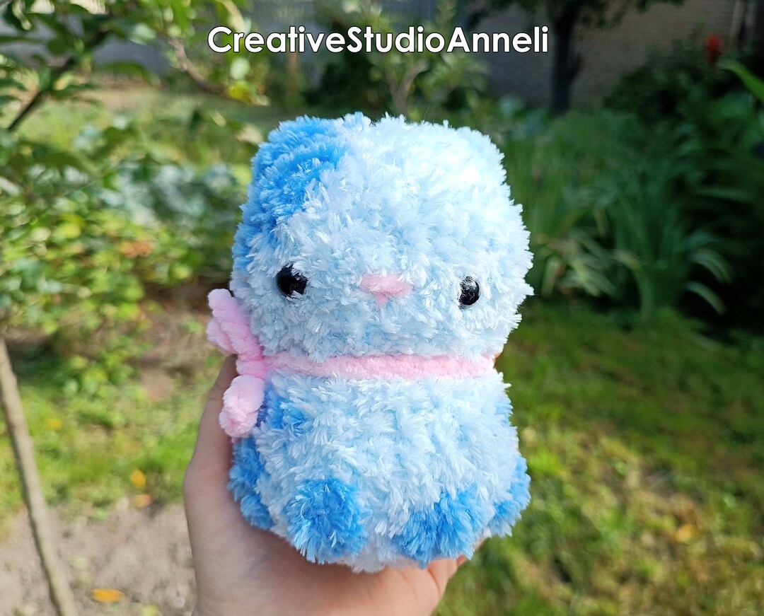 Crochet Fluffy Cat Plushie: Handmade Amigurumi Kitten Toy - Etsy