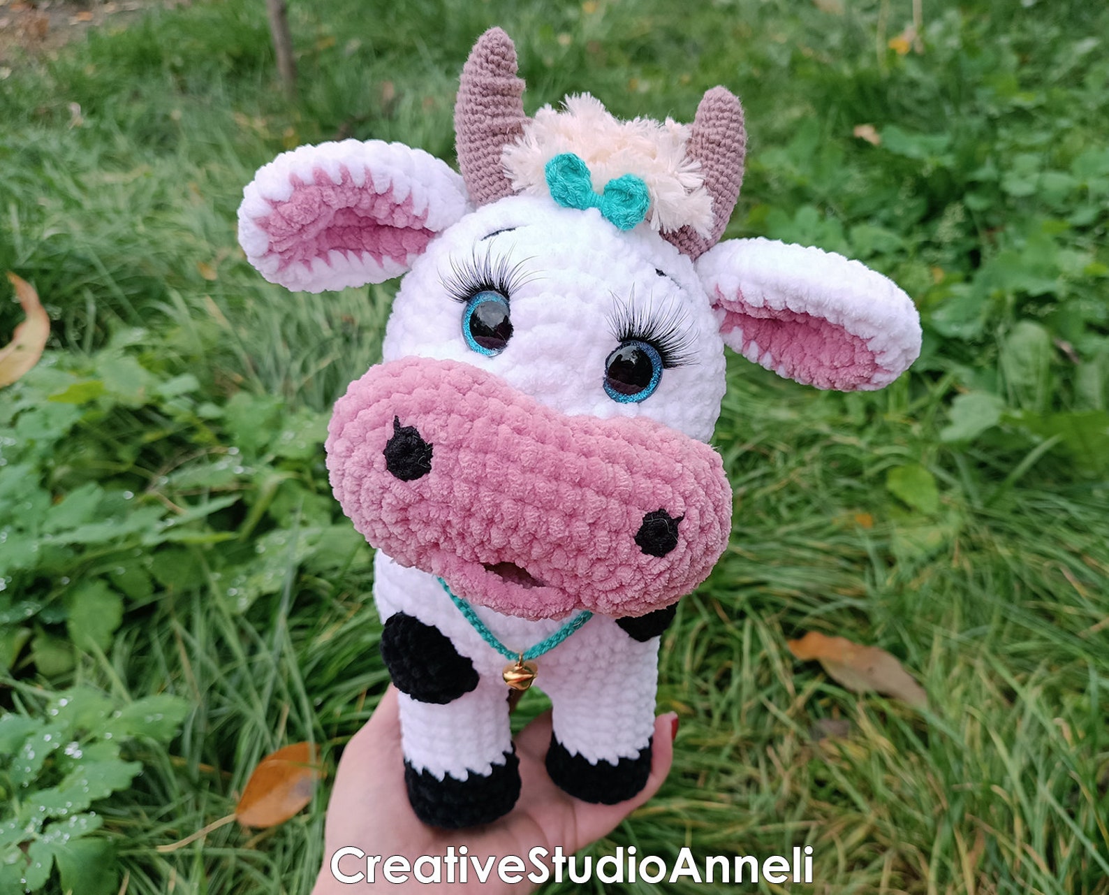Big Crochet Cow Plushie/ Custom Cow Plushie/ Crochet Cow Toy/ - Etsy