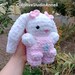 Crochet Fluffy Bunny Plushie/ Cutie Rabbit Plush/ Amigurumi/ - Etsy