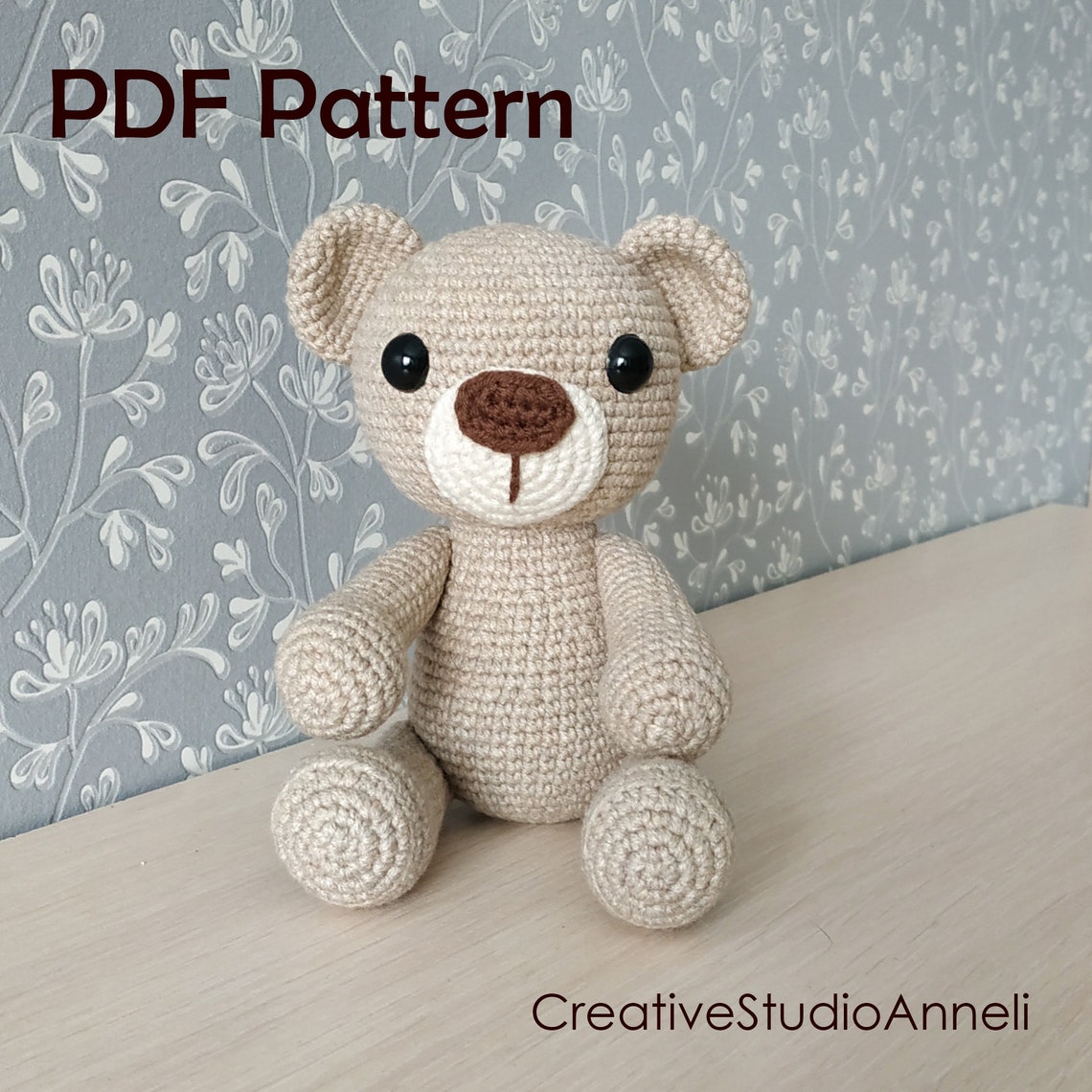 Amigurumi Bear Pattern/ Crochet Bear Toy Pattern/crochet - Etsy
