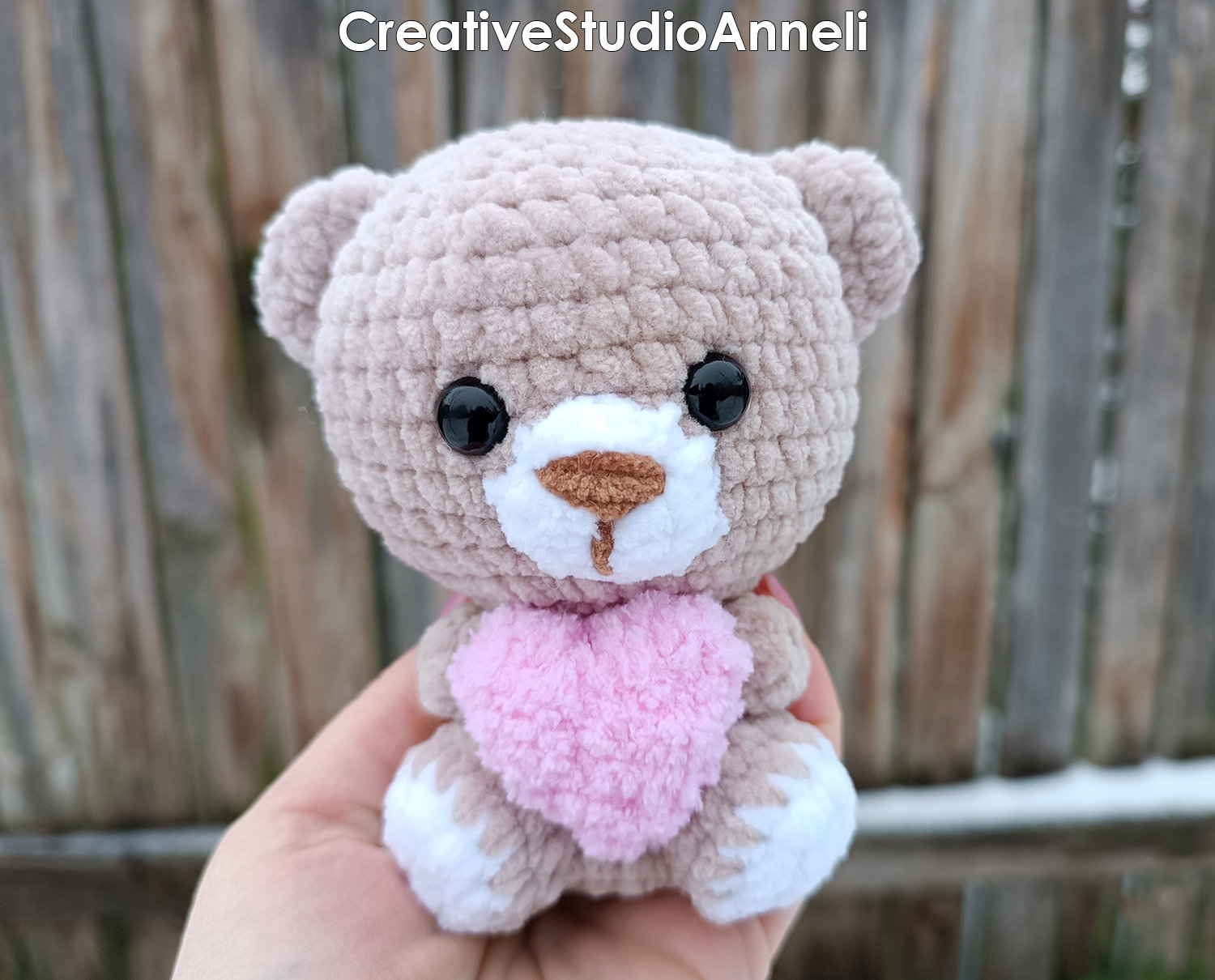 Crochet Bear Plushie/ Bear Plush Toy/ Amigurumi Bear/ Animal - Etsy