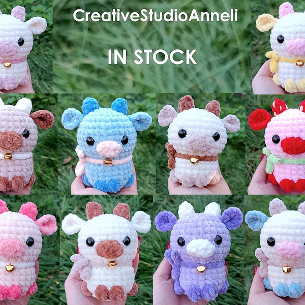 Strawberry Cow - Etsy