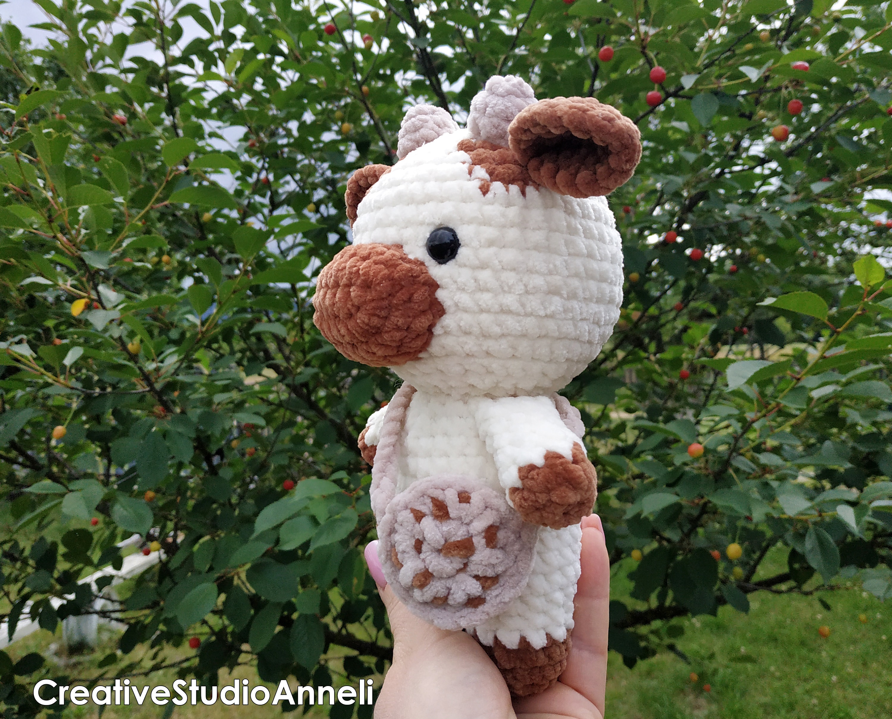 Crochet Cow/ Cookie Cow Plushie/ Cow Plushie/ Crochet Cow - Etsy