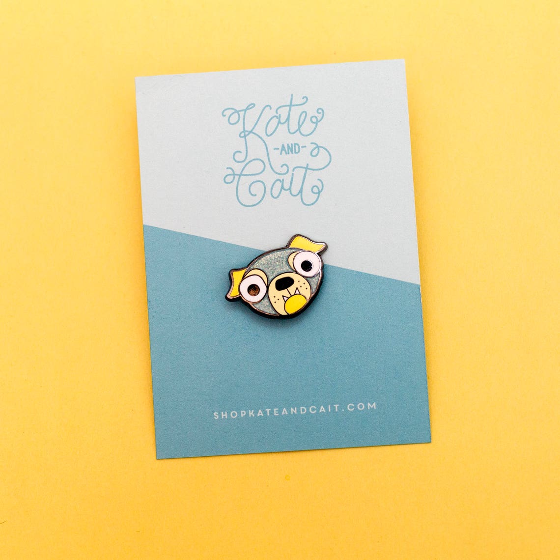 Puppy Hard Enamel Lapel Pin - Etsy