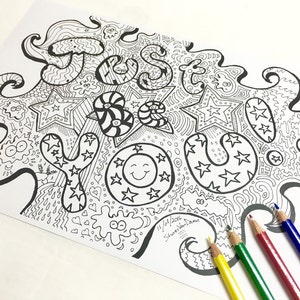 Just Be You Coloring Page ( Adult Coloring Book Adult Coloring Page Art ...