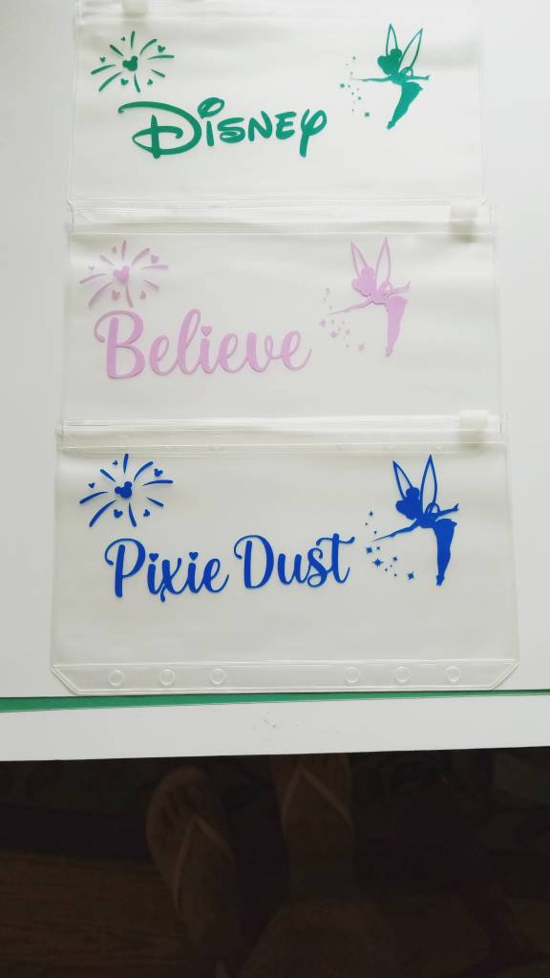 Disney Tinkerbell Inspired Cash Envelopes - Etsy