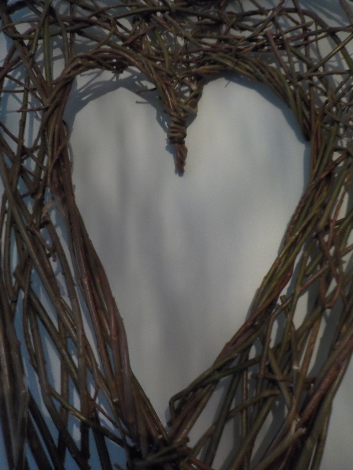 Large Natural Woven Willow Hearts, Valentine, Welsh St Dwynwen, Love ...