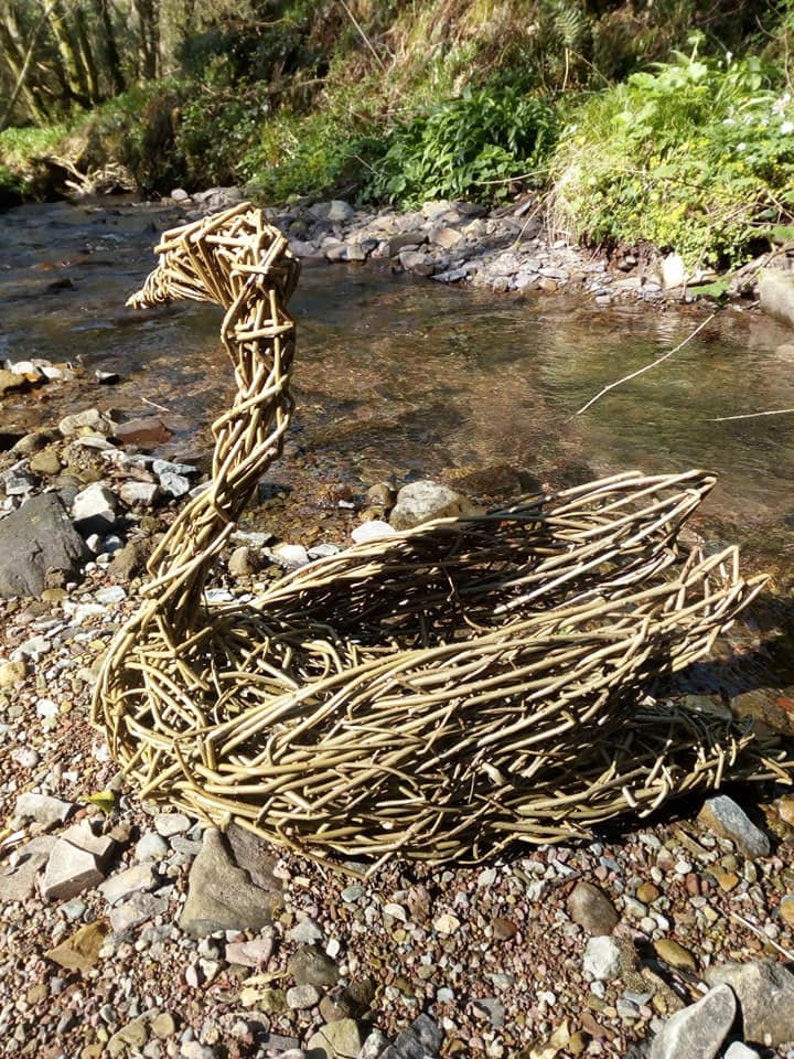 Willow Woven Sculptures Any Animal Creatures Birds Custom | Etsy