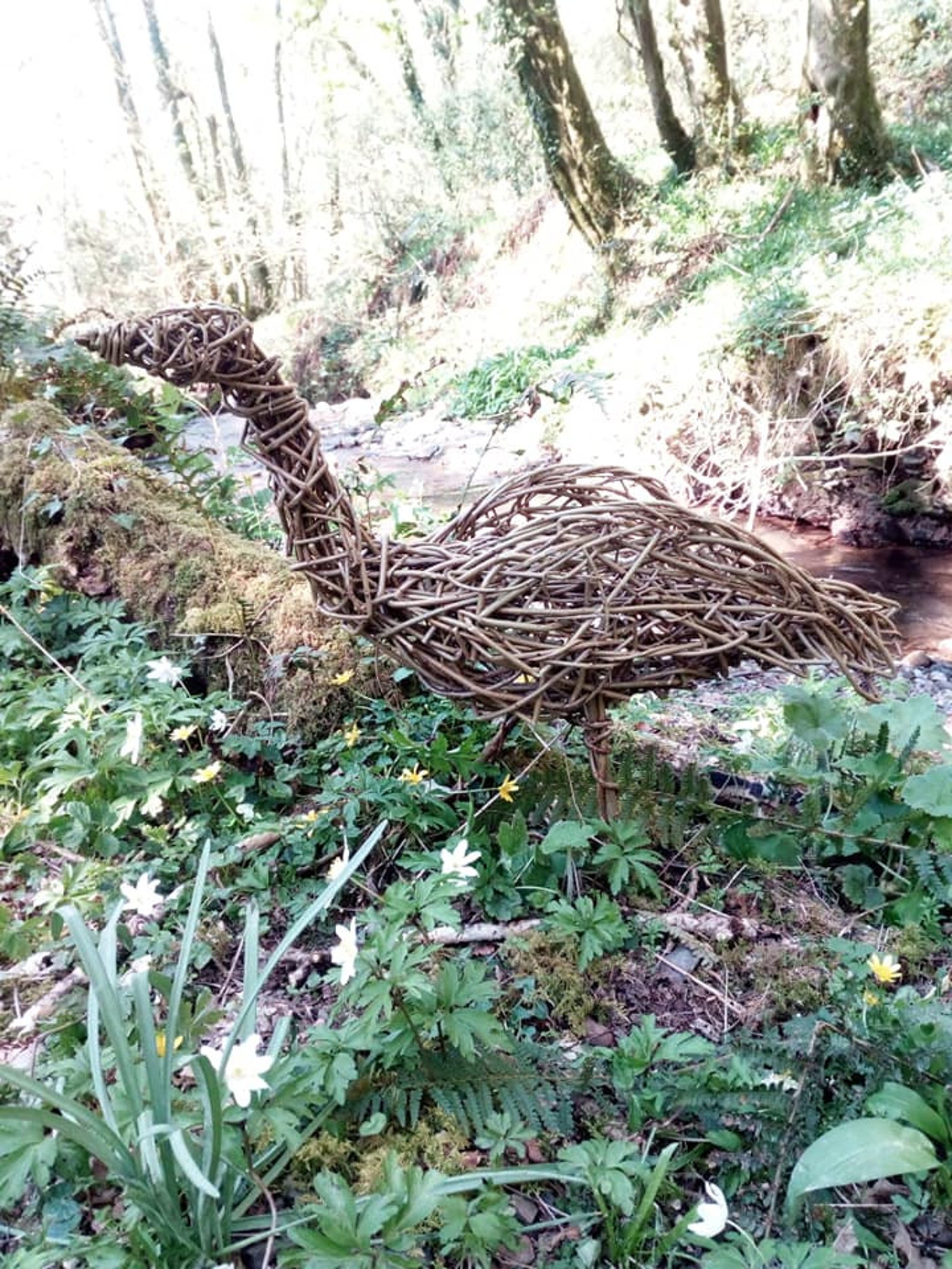Willow woven sculptures any animal creatures birds custom | Etsy