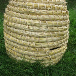 Traditional Bee Skep, Straw Beehives Swarm Collecting Skeps, Eco ...