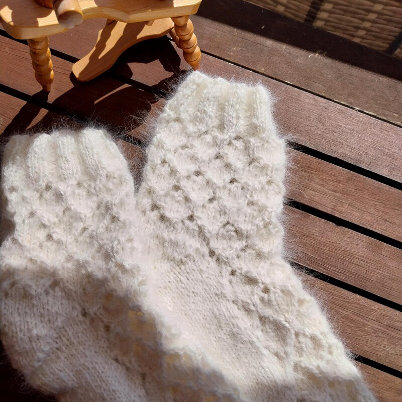 Angora Sock - Etsy