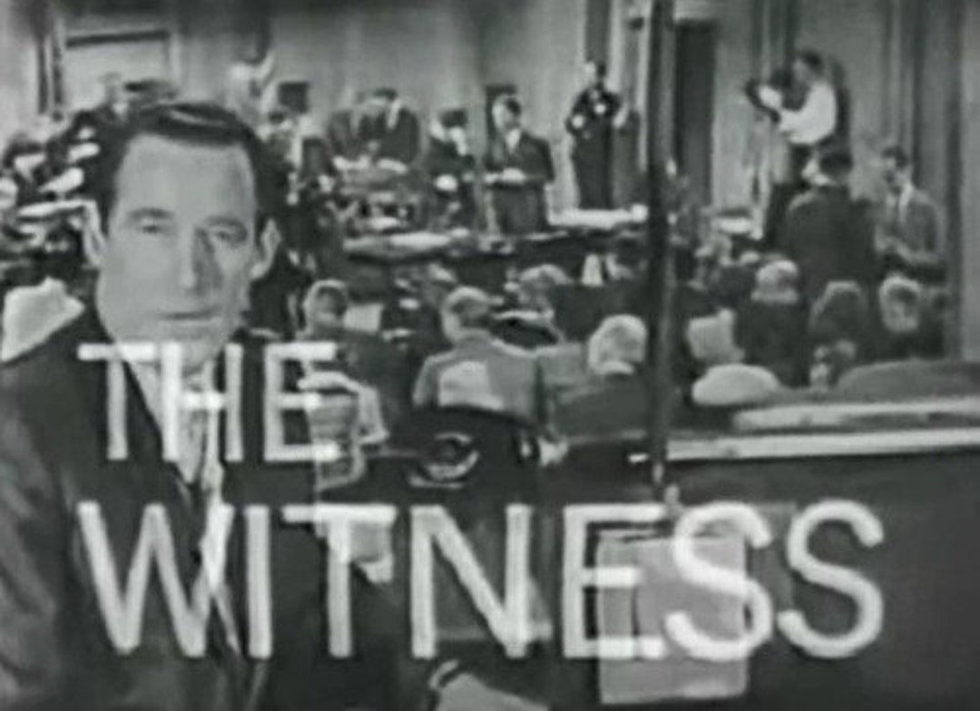 The Witness 1960-1961 TV Series10 Episodes, 3 Discs DVD-R - Etsy
