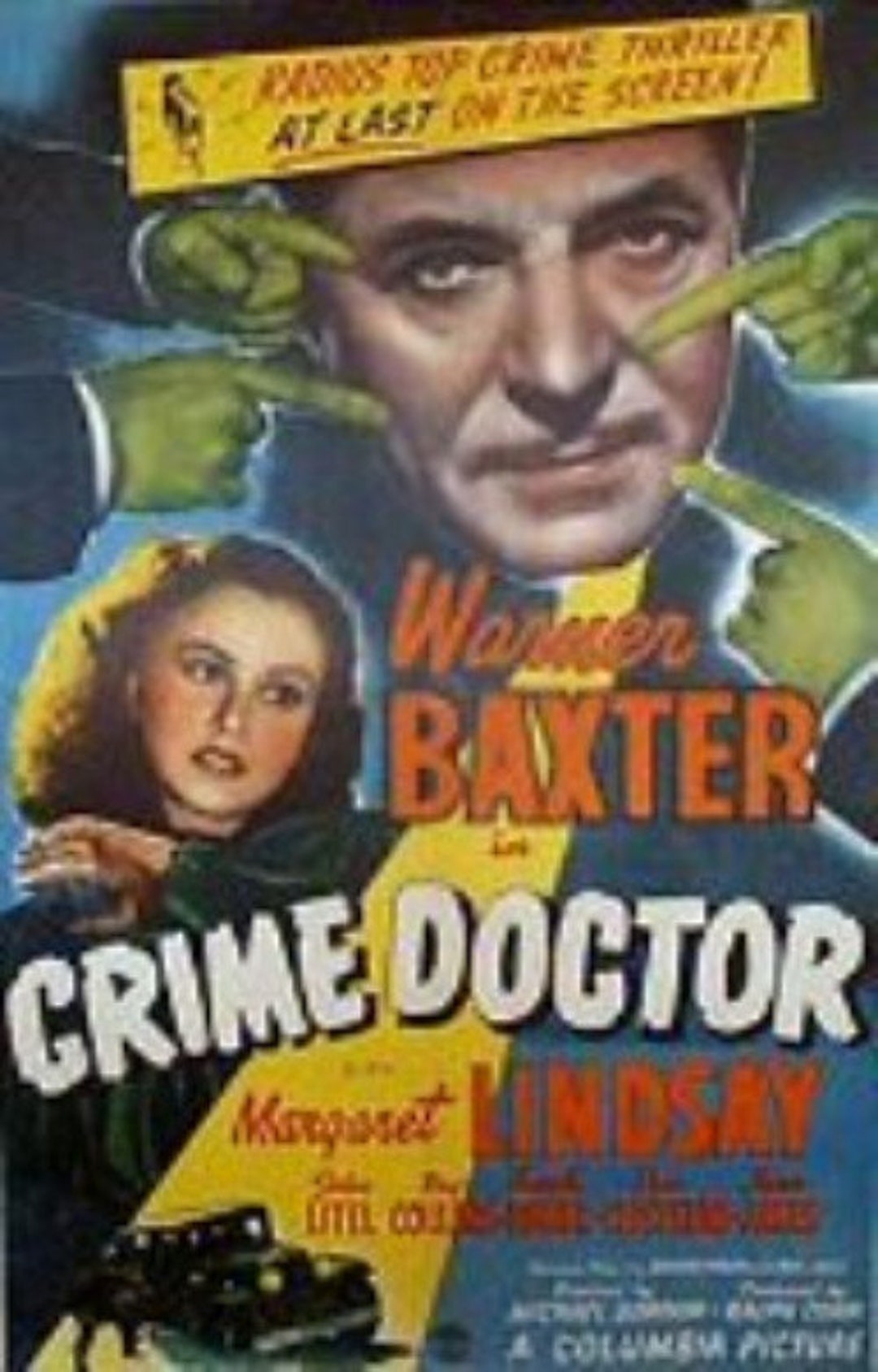 The Crime Doctor Film Series 10 Discs DVD-R - Etsy