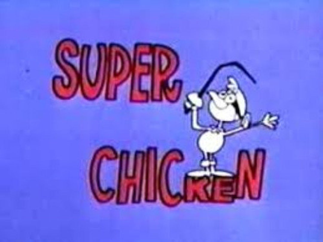 Super Chicken serie de dibujos animados de 1967-1969 19 dibujos ...