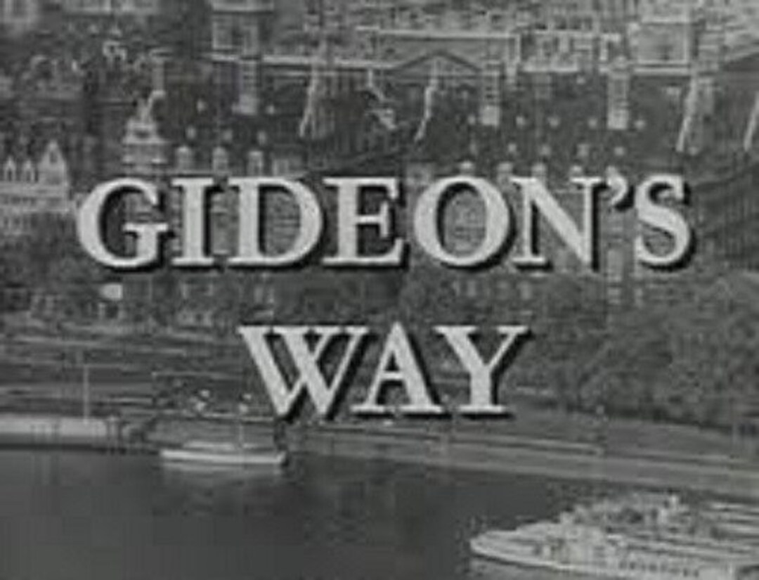 Gideon C.I.D. Aka Gideon's Way 1964-1967 TV Series5 Disc Set, Complete ...