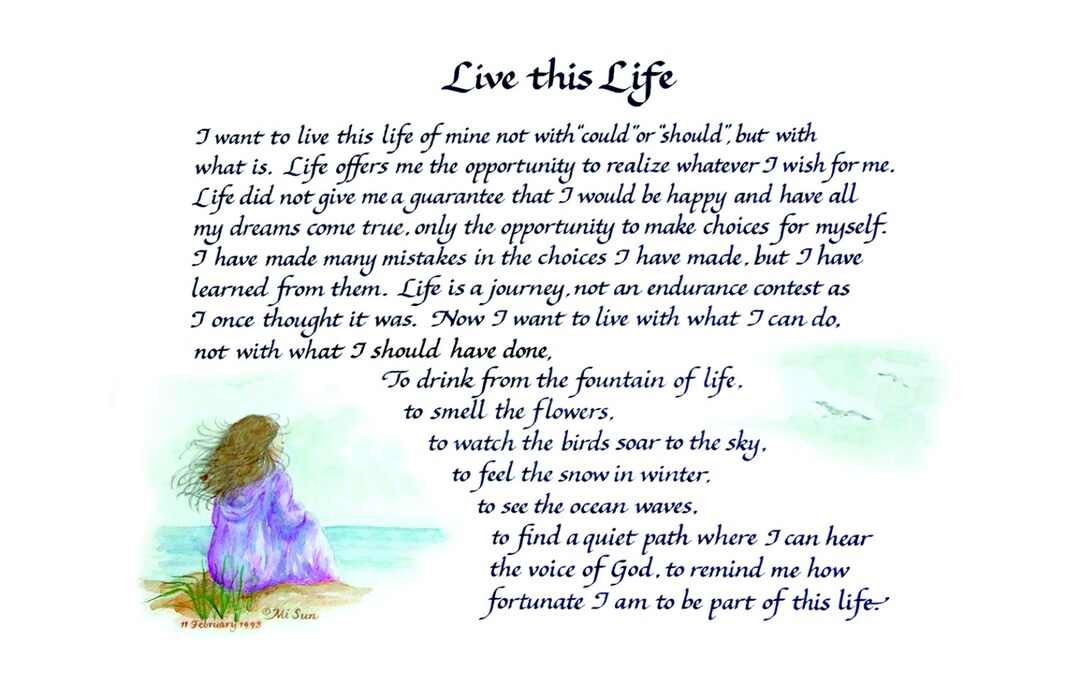 Live This Life - Etsy