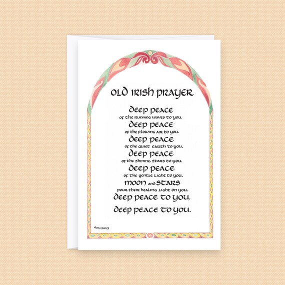 Irish Prayer For The Departed