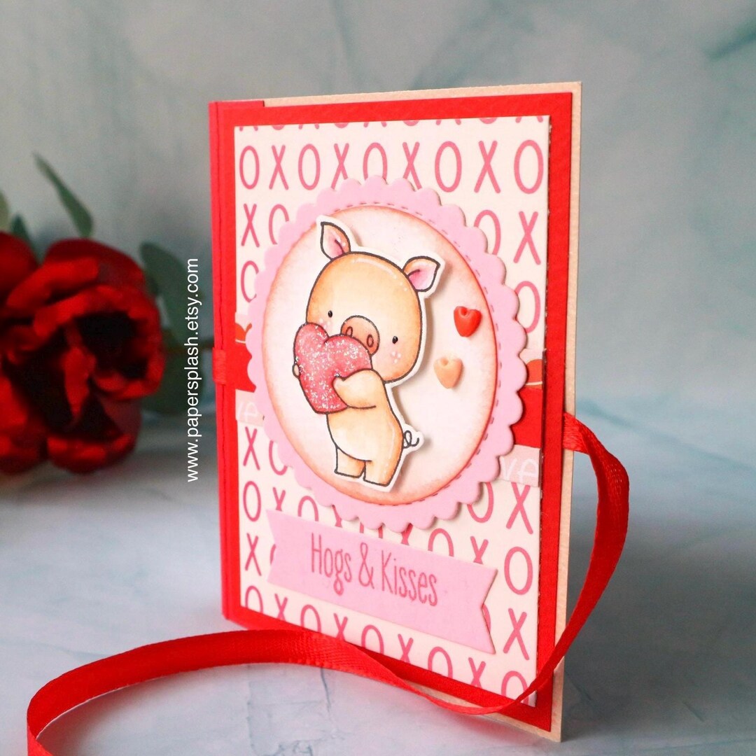 Multiple Gift Card Holder Pig, Personalisable, Multiple Gift Card Cash ...