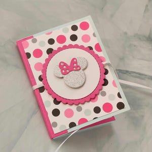 Minnie Mouse Gift Card Holder: Personalized Mini Booklet - Etsy