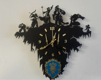 Warcraft Clock | Etsy